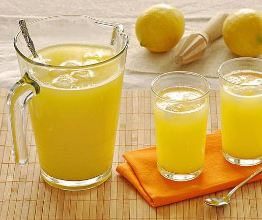 Receta de: Refresco limonada. Receta POSTRE. Recetas de cocina (Mundo Tema)